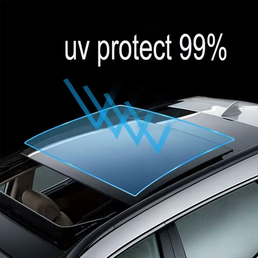99-UV-Blocking-TPU-blue-black-Car-Sunroof-Protection-Film-High ...