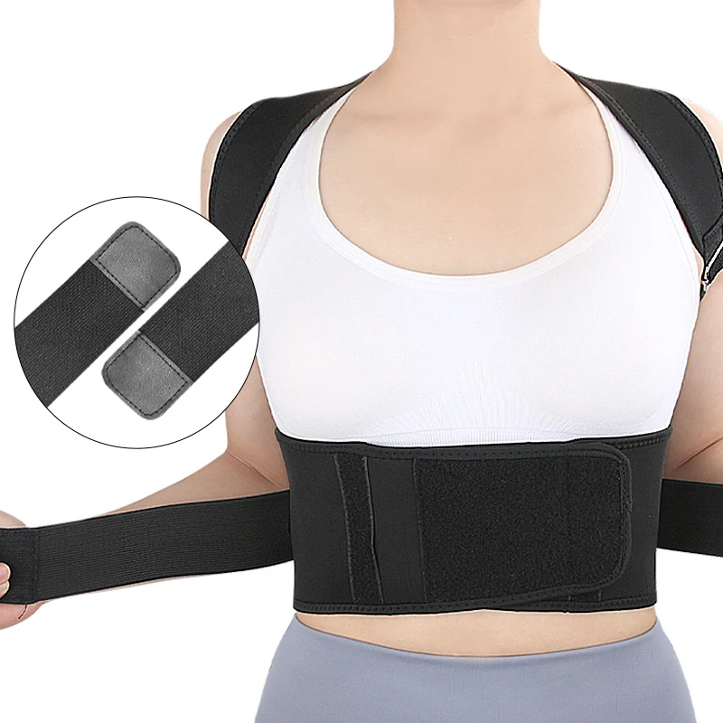 Magnetic Shoulder Back Brace Straightener Humpback Girdle Magnet ...