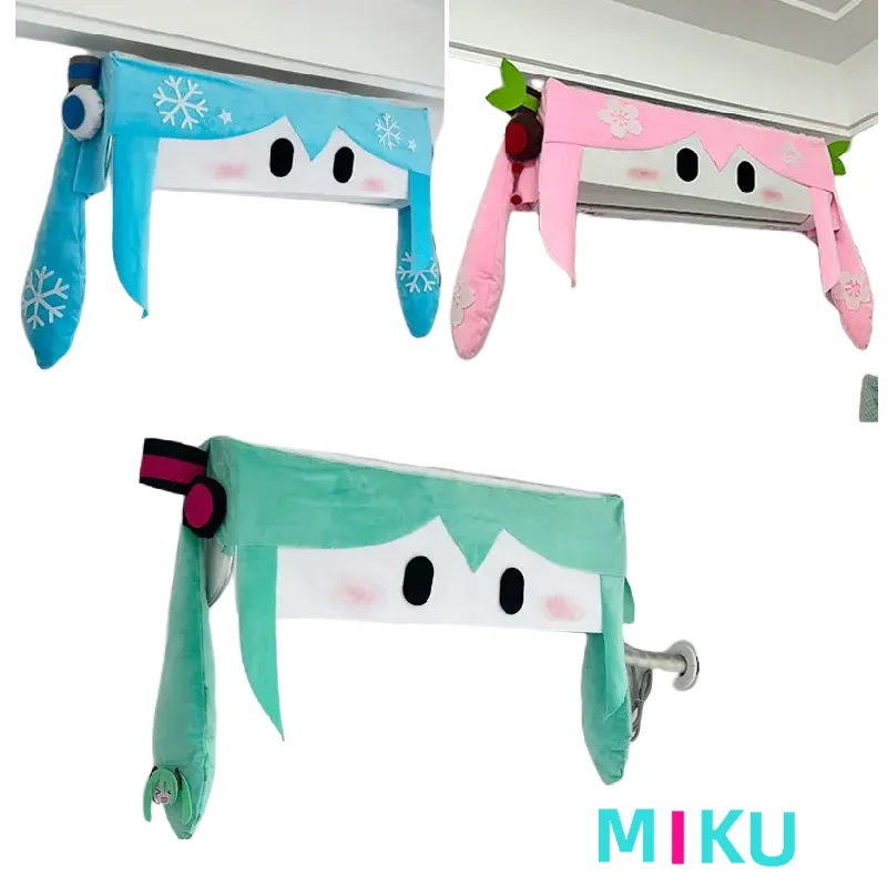 Hatsune Miku cartoon cute air conditioner cover Y2K cosplay anime ...