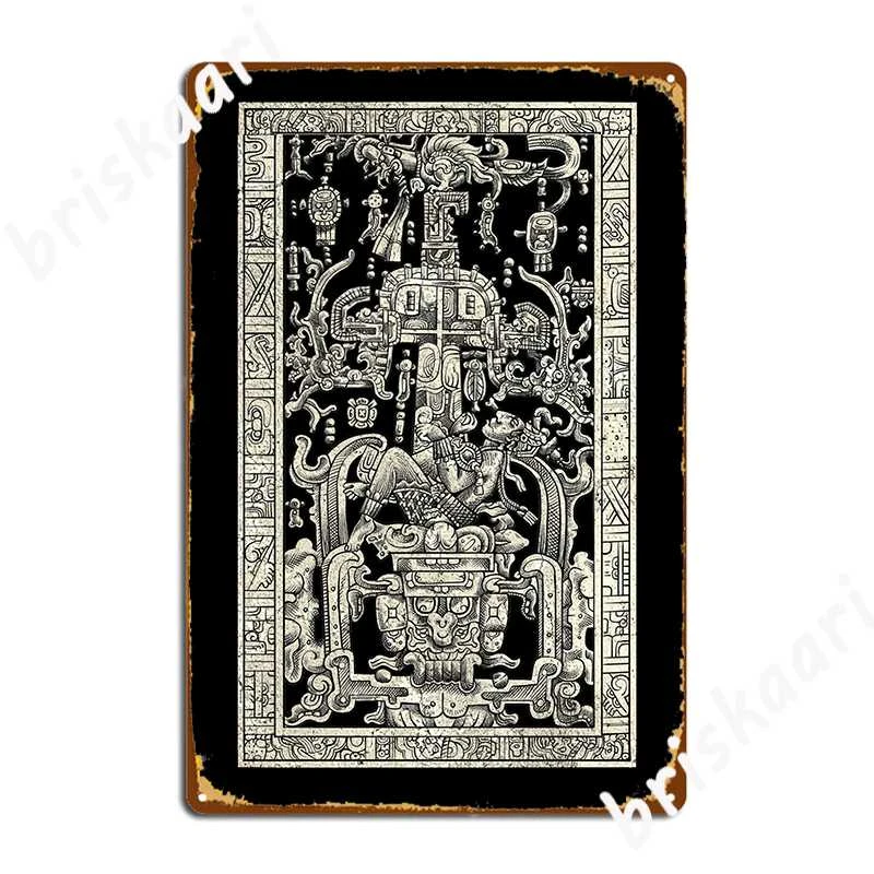 Pakal Mayan Symbol For Astronaut