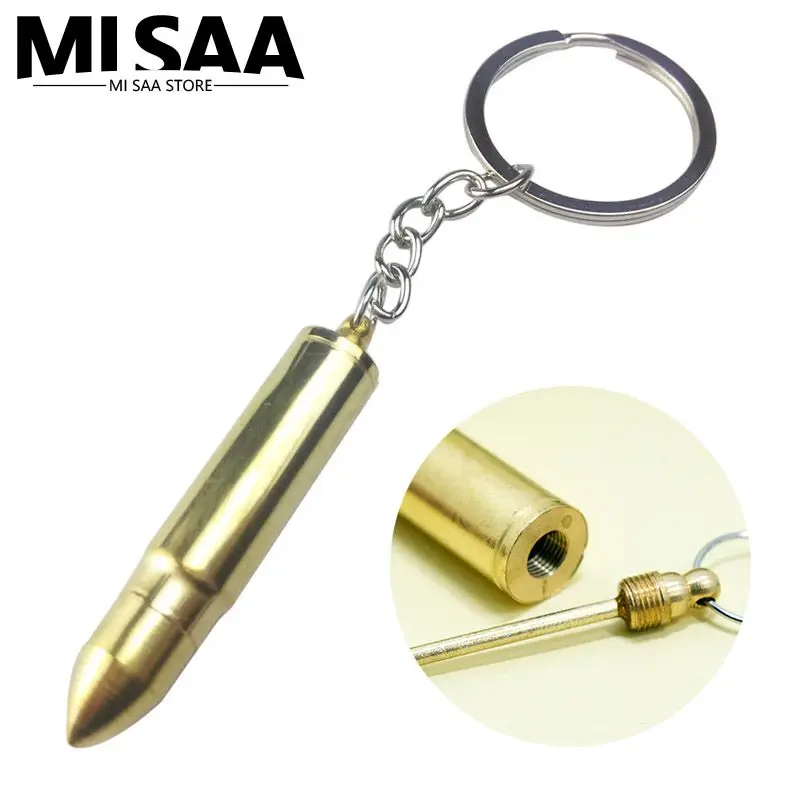 Car-Bullet-Key-Holder-Key-Rings-Men-Women-Bullet-Shape-Earpick-Ear-Pick ...