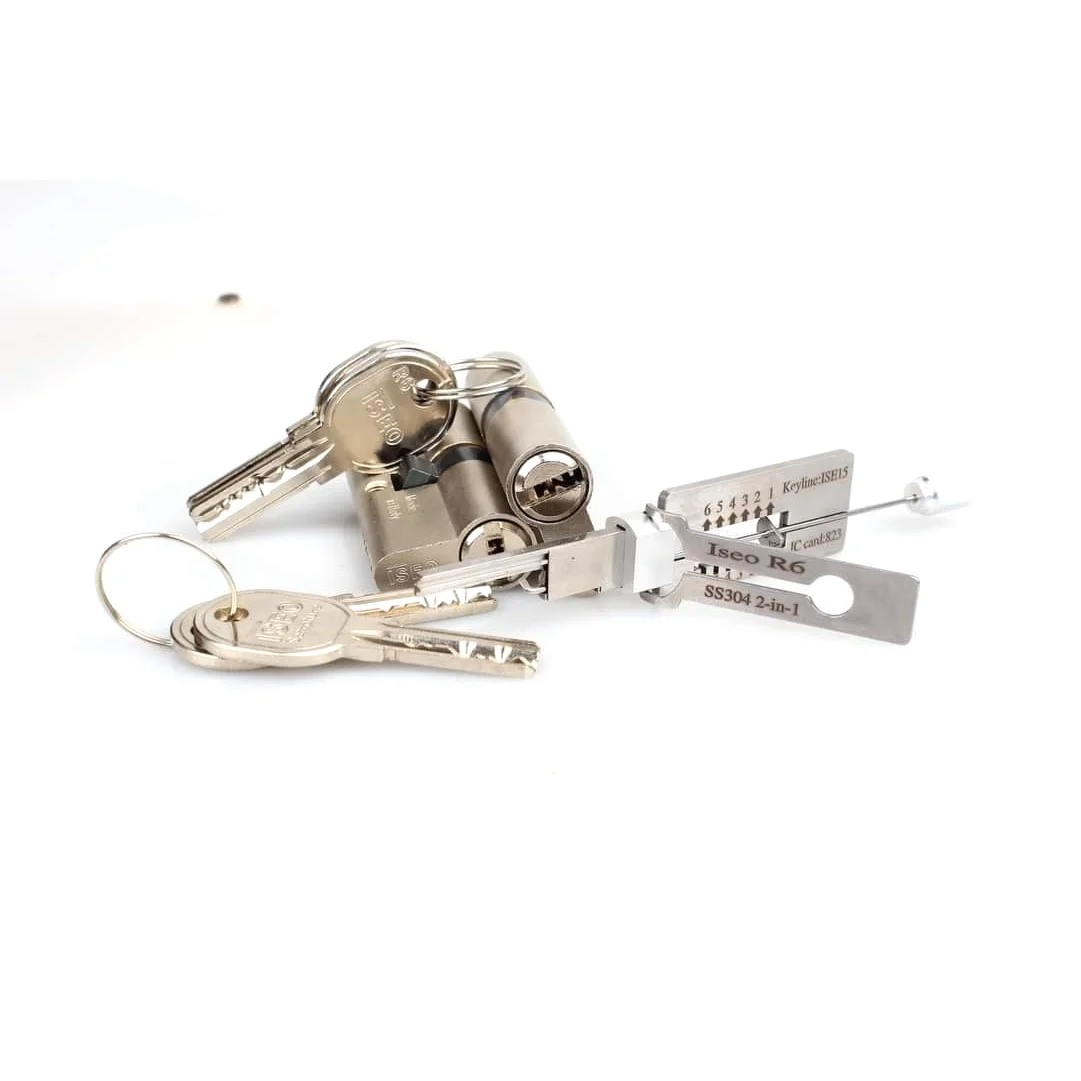 ISEO R6 Keyline: ISE15 2 in1 lock pick tool