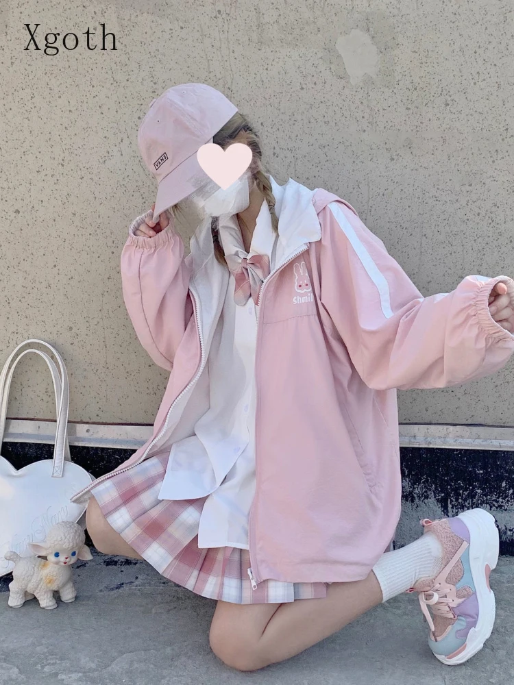 바람막이자켓 윈드브레이커 봄잠바 항공점퍼 봄 가을 여성 Xgoth-봄 여아용 J 야구 유니 - 티몬