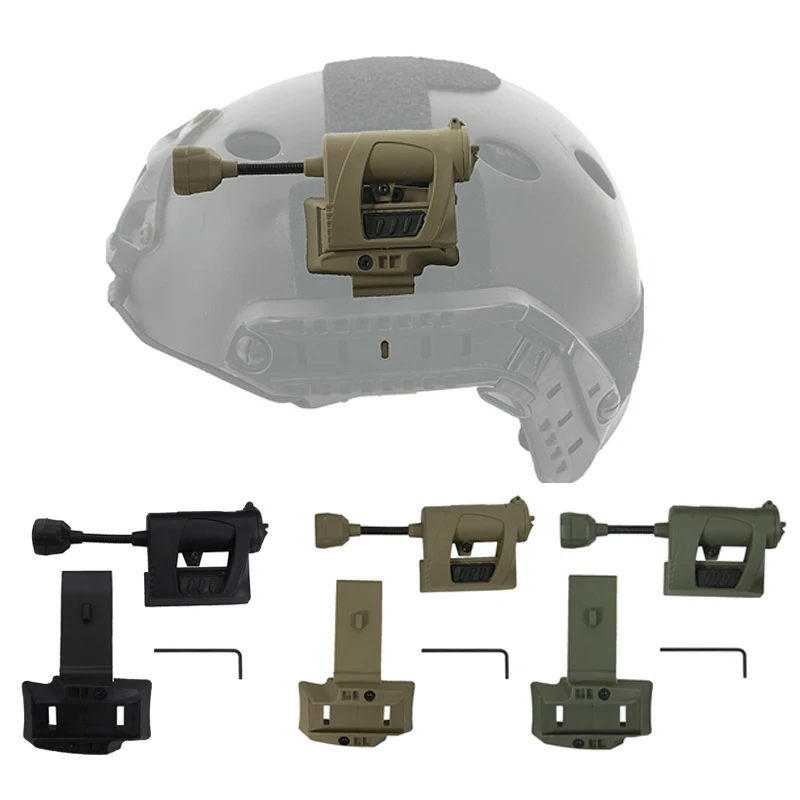 Tactical Helmet Light MPLS CHARGE 4 Mode Green Red IR Laser Helmet Lamp ...