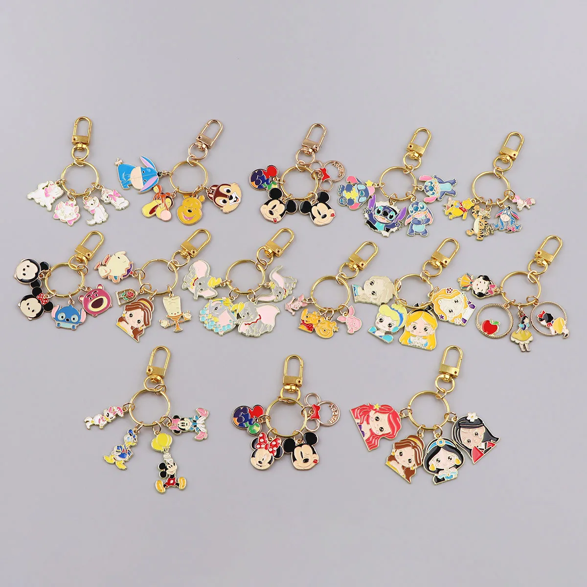 Cartoon-Mouse-Animals-Keychain-for-Motorcycles-Women-Girls-Key-Fobs ...