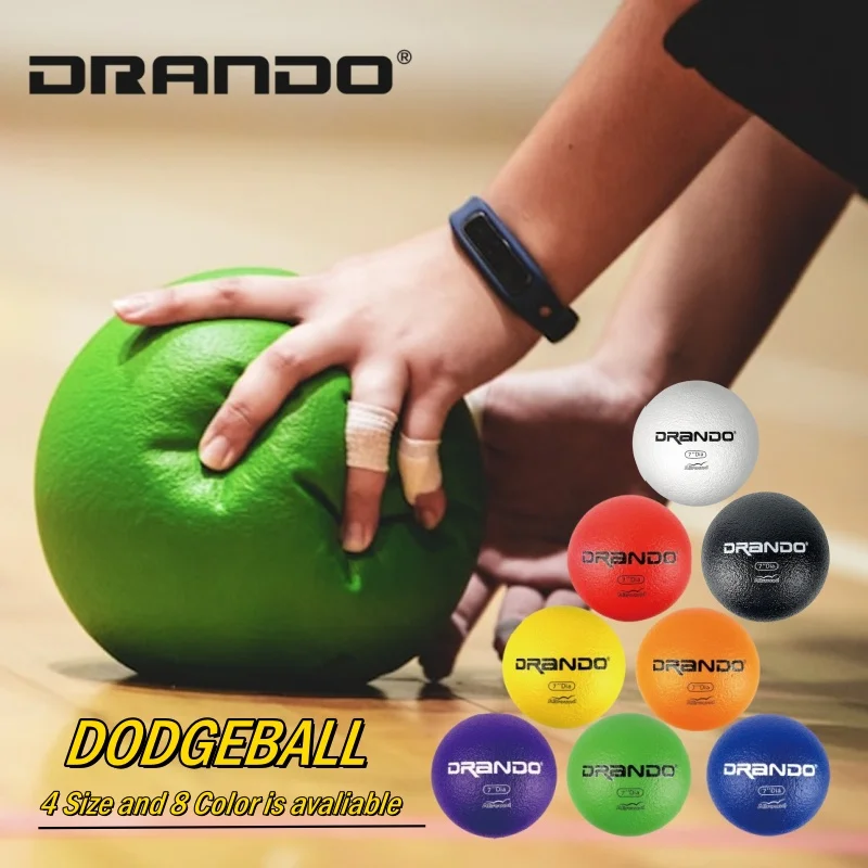 Dodgeball, 6.3 inch Skin Foam Dodgeball, Low Bounce, Handball, Kickball ...