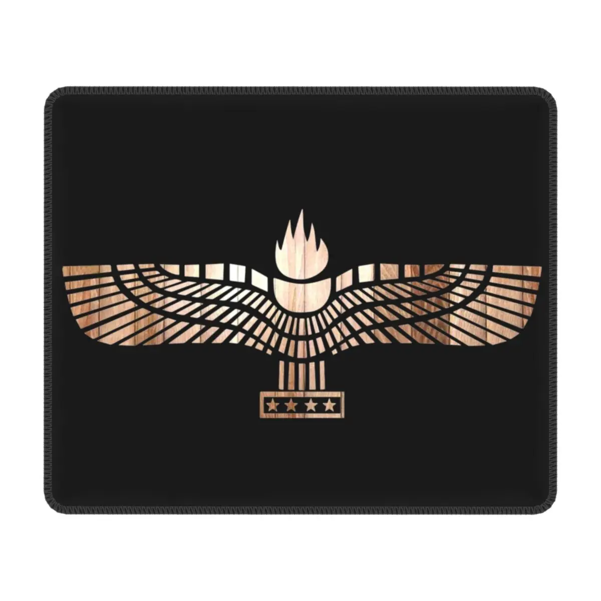 Syriac-Suryoyo-Wood-Mouse-Pad-Custom-Non-Slip-Rubber-Base-Gamer ...