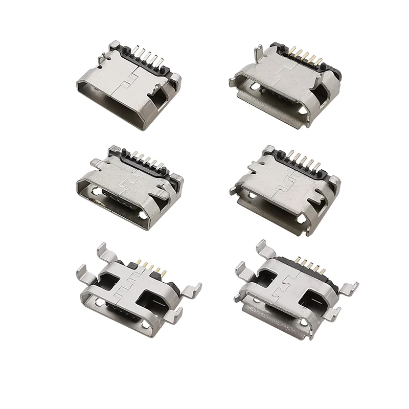 5-Pin-Micro-USB-Connector-Female-Port-Jack-Solder-Plug-SMD-SMT-Android ...