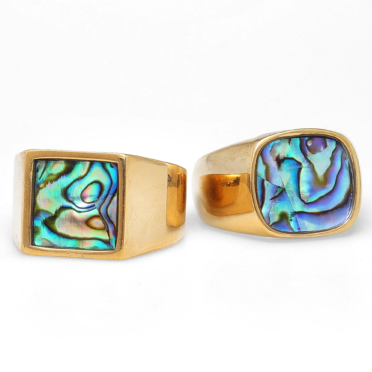 Stainless Steel Pearl Shell Ring - Elegant Pearl Ring 316l Stainless Steel Trendy - Aliexpress