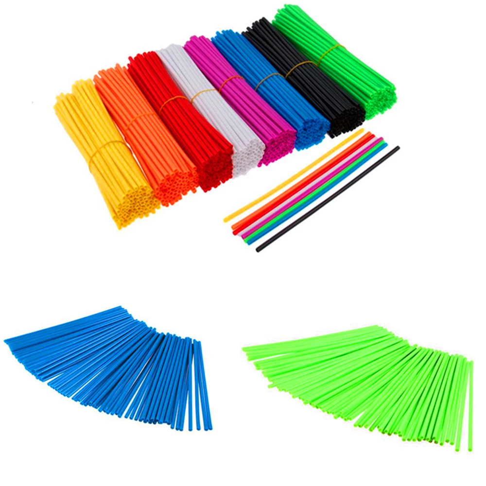 36pcs-Rim-Spoke-Skin-Off-road-Motorcycle-Wheel-Modification-Plastic ...