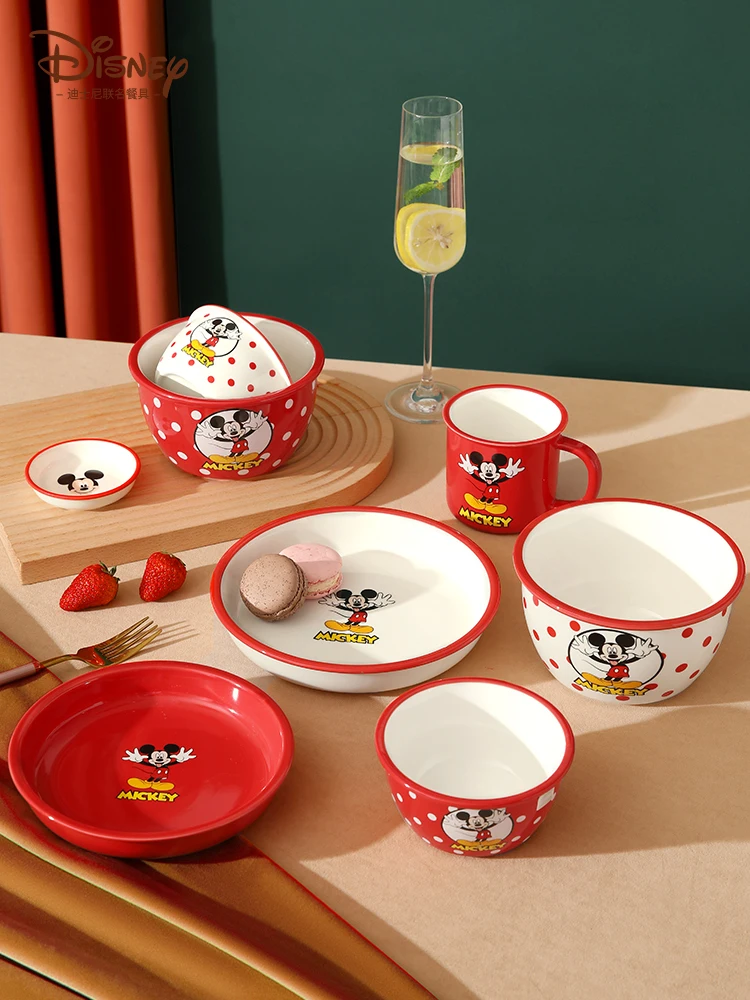 Disney-6-inch-Mickey-Mouse-Mickey-Tableware-Bowl-Home-Kids-Eat-Lunch ...