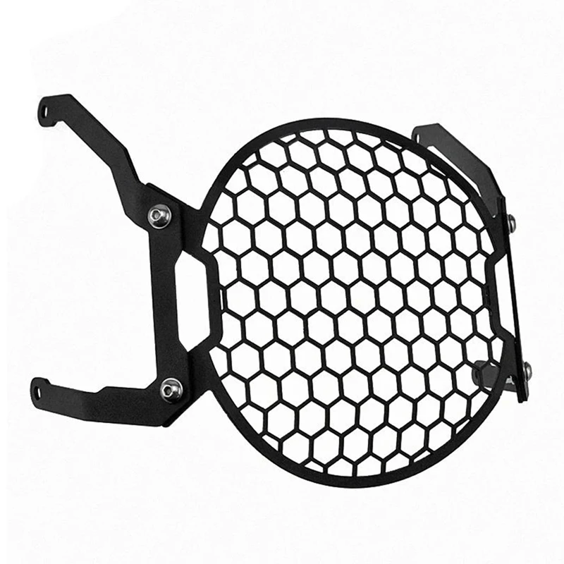 Motorcycle-Headlight-Shield-Guard-Protector-Head-Light-Lamp-Mesh-Grille ...