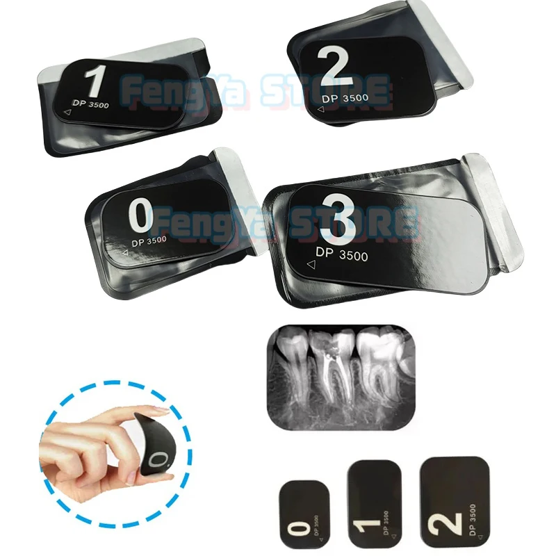 1Pc Dental X-Ray Phosphor Plates Imaging Scanner Plate Intraoral X-Ray ...