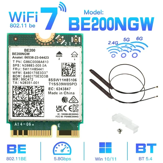 Asus Zenwifi Intel WiFi 6E AX210 (Gig+) Wireless Network Adapter No ...