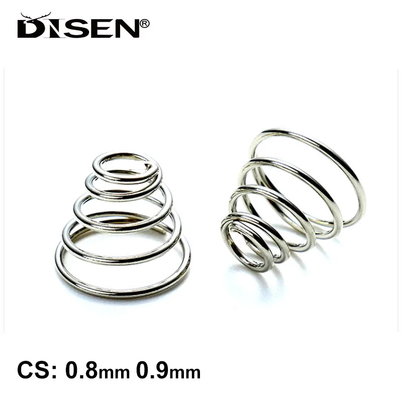 1-2-3-4-5Pcs-Tower-Springs-Conical-Cone-Compression-Spring-304 ...