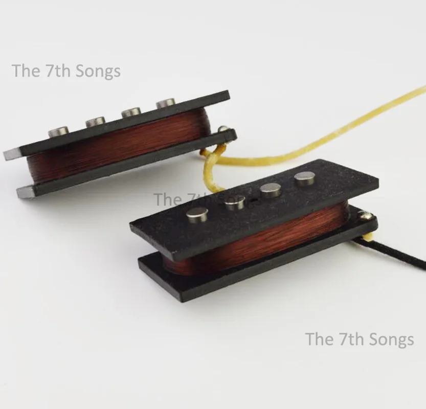 PB-Plain-Enamel-Precision-Pickup-Black-Baseplate-Alnico-5-10-8K-Vintage ...