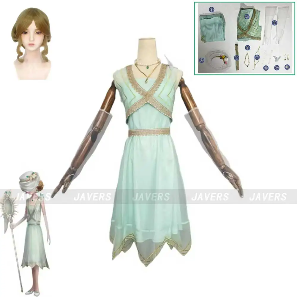 Melly Plinius Cosplay Game Identity Ⅴ Costume Entomologist Zoology and ...