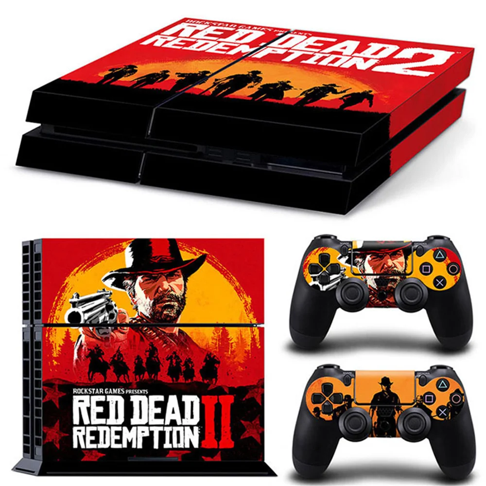 Red-dead-redemption-2-accessories-Vinyl-Decal-Skin-Stickers-For-PS4 ...