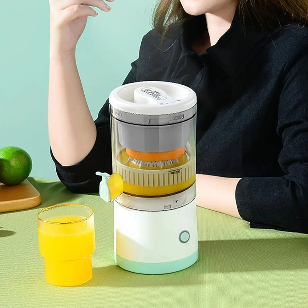Small-Portable-Electric-Juicer-Stainless-Steel-Blade-Cup-Orange-Lemon ...