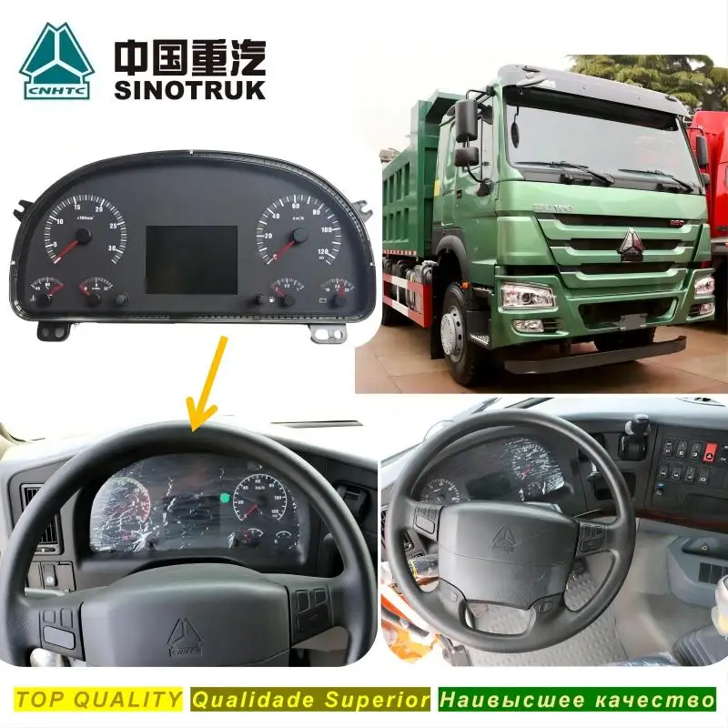 Sinotruk-tablero-de-instrumentos-de-cabina-de-cami-n-Howo-Panel-de ...