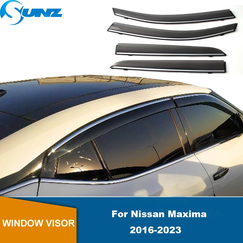 Side-Window-Visors-For-Nissan-Maxima-2016-2017-2018-2019-2020-2021-2022 ...