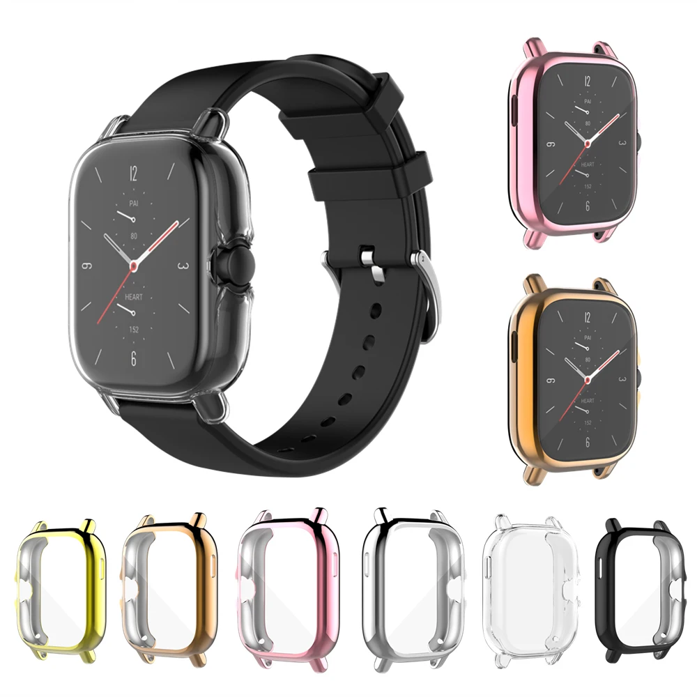 Full Cover Case For Huami Amazfit Gts 2 Watch Protective Shell Plating ...