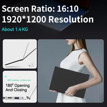 Firebat A16 Laptop 16 Inch CPU N5095 N100 16GB RAM SSD 512GB 1TB BT4.2 ...