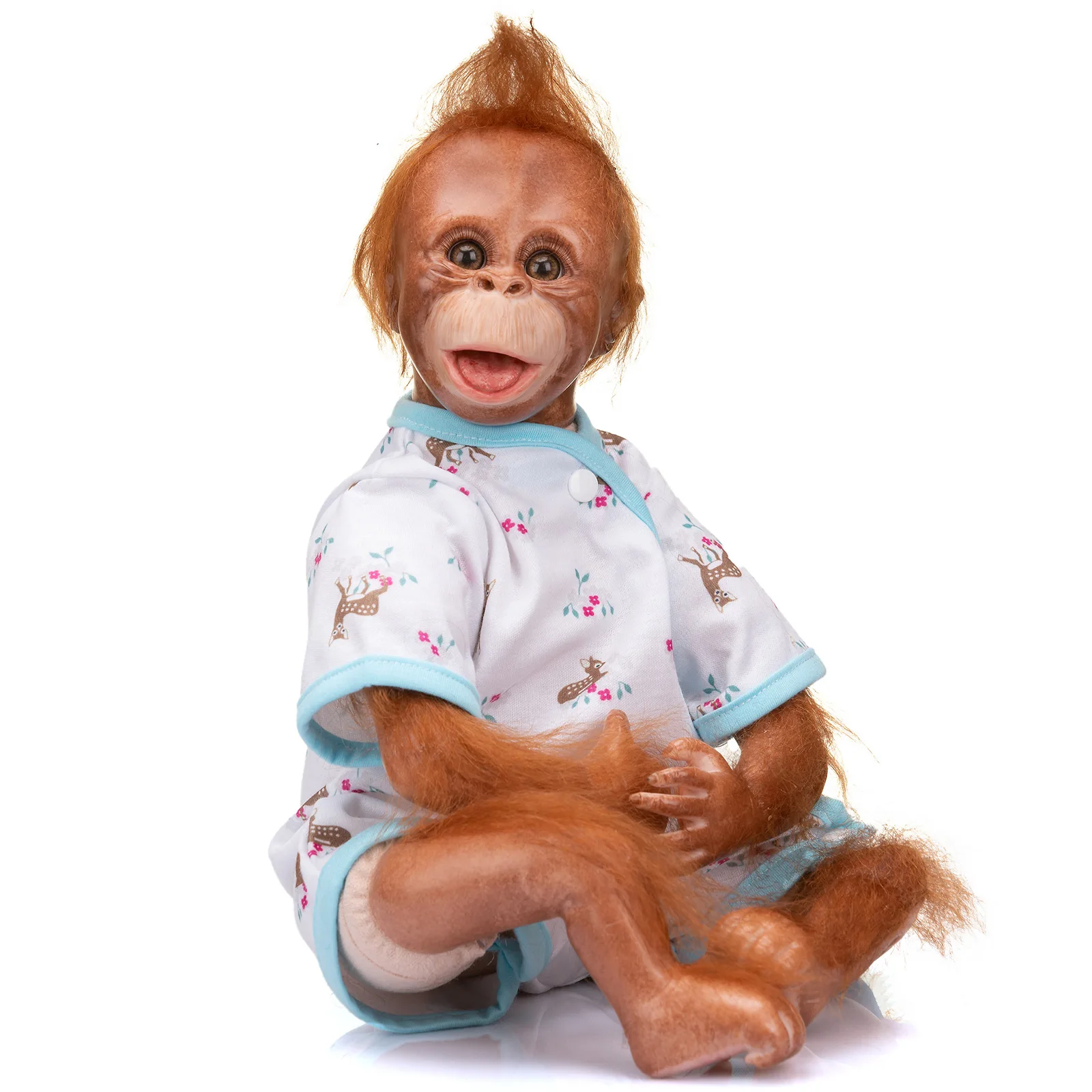 Rec-m-nascido-Silicone-Reborn-Baby-Doll-Pano-corporal-Macaco-para ...