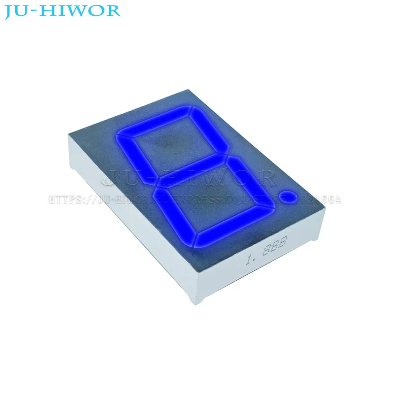 10pcs-1-8-Inch-10Pins-1-Digit-Bit-7-Segment-Blue-LED-Digital-Display ...