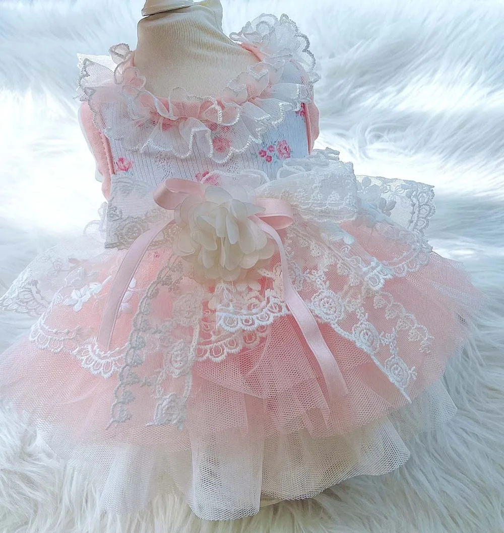 Princess Dress Puppy Cat Dog | Princess New Dress Pet | Princess Dress ...