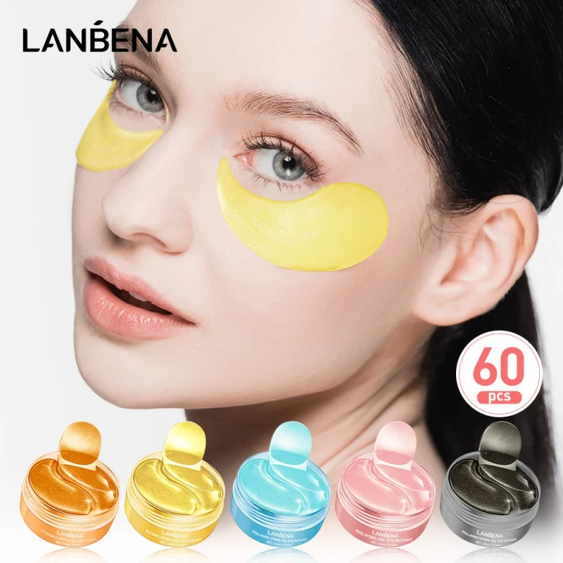 LANBENA-Collagen-Eye-Patches-60Pcs-Eye-Bags-Removal-Wrinkles-Dark ...