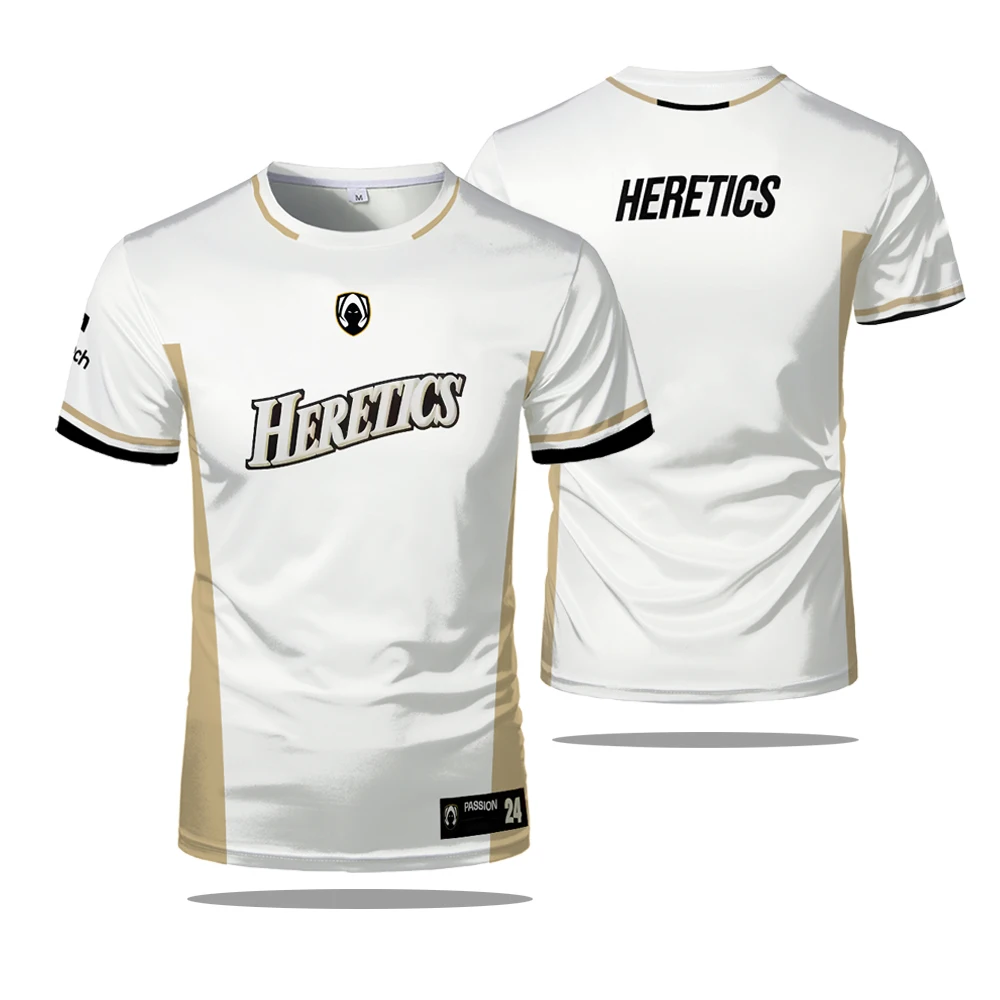2024 Heretics Esports Team Jersey Uniform T-shirt Clothing 3D Print ...