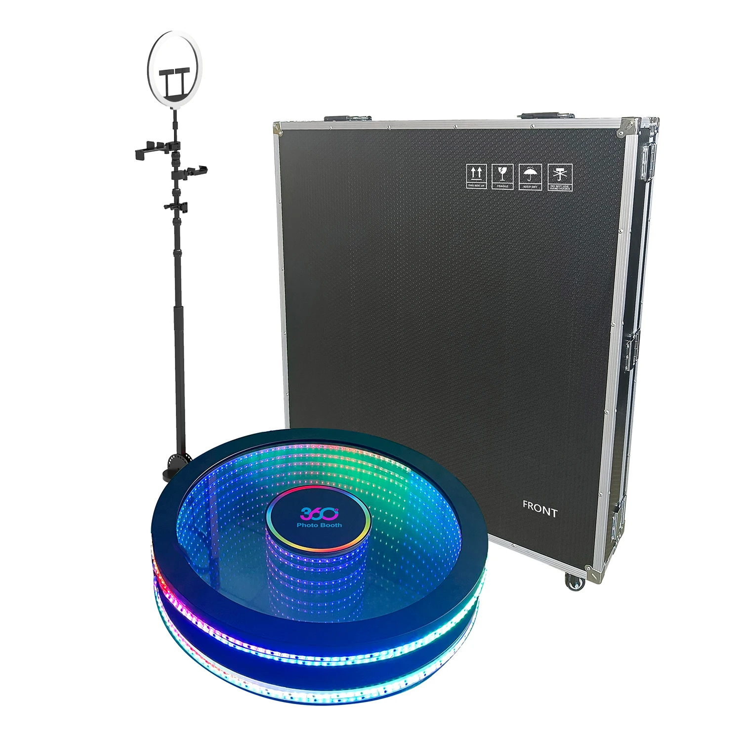 360-Photo-Booth-Free-Customization-Temper-Glass-360-Photo-Booth-Glass ...