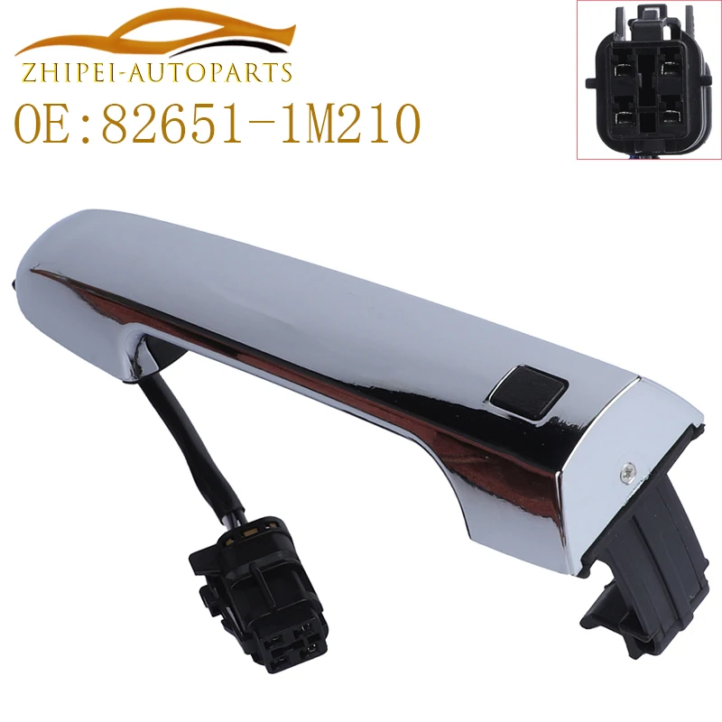 826511M210 Front Passenger Chrome Exterior Door Handle Car 82651-1M210 ...