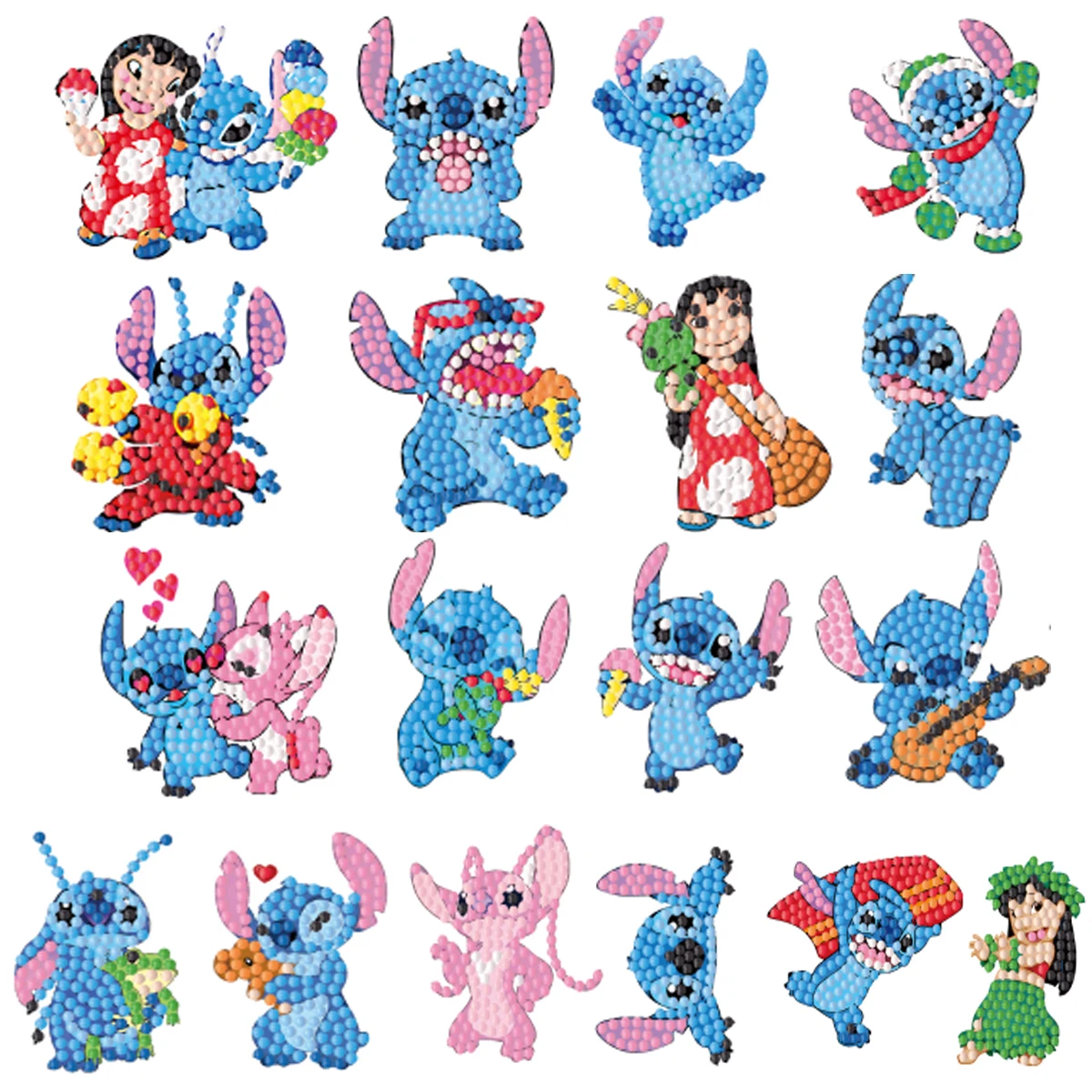 Easy-Diamond-Painting-Sticker-Kits-for-Kids-Cartoon-Stitch-Diamond ...