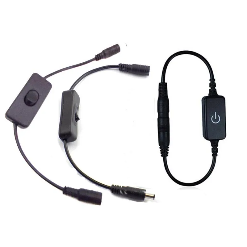 DC-Female-Male-Power-Supply-Switch-Touch-On-Off-Cable-5-5x2-1mm-DC ...