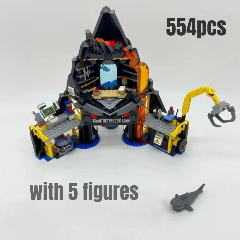 554pcs-Volcano-Lair-Building-Blocks-Model-70631-Bricks-Toys-for ...