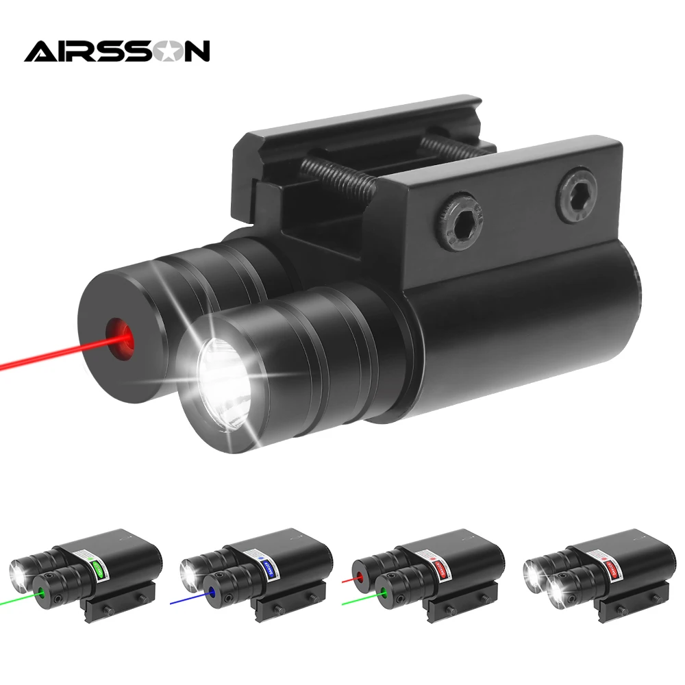 Tactical-Weapon-Gun-Light-Laser-Combo-Red-Green-Blue-Laser-Sight-Gun ...