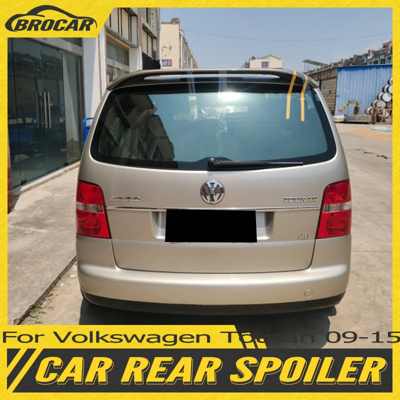 For-VW-Volkswagen-Touran-Roof-spoiler-2009-2015-High-quality-ABS ...