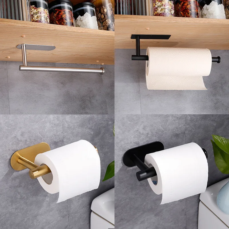 Wall-mounted Toilet or Paper Towel Holder Organizer – Define Decor