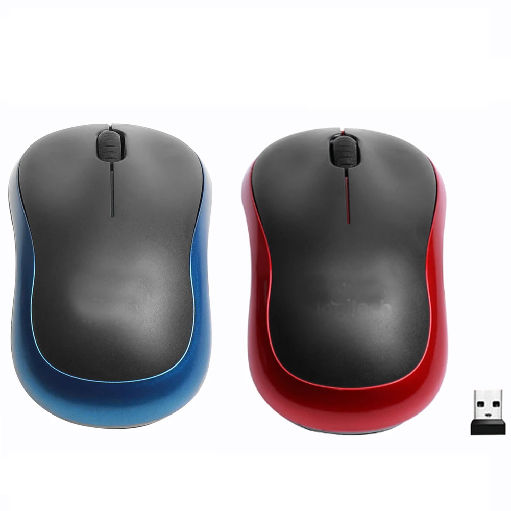 M185 Wireless USB Nano Receiver 1000 DPI 2.4Ghz Optical Office Game ...