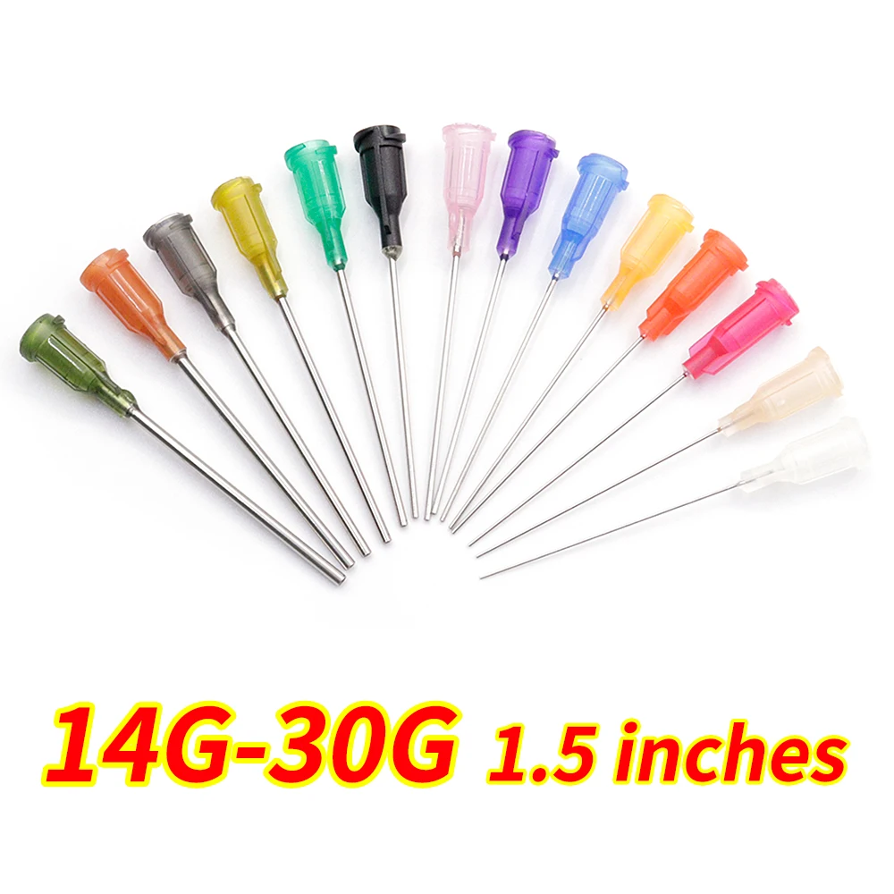 14G-30G-38mm-Dispensing-Machine-Injection-Needle-1-5-Inch-Stainless ...