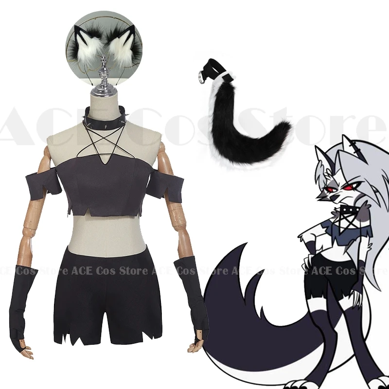 Anime-Hellvua-Loona-Cosplay-Boss-Girls-Sexy-Cute-Costume-IMP-Uniforms ...