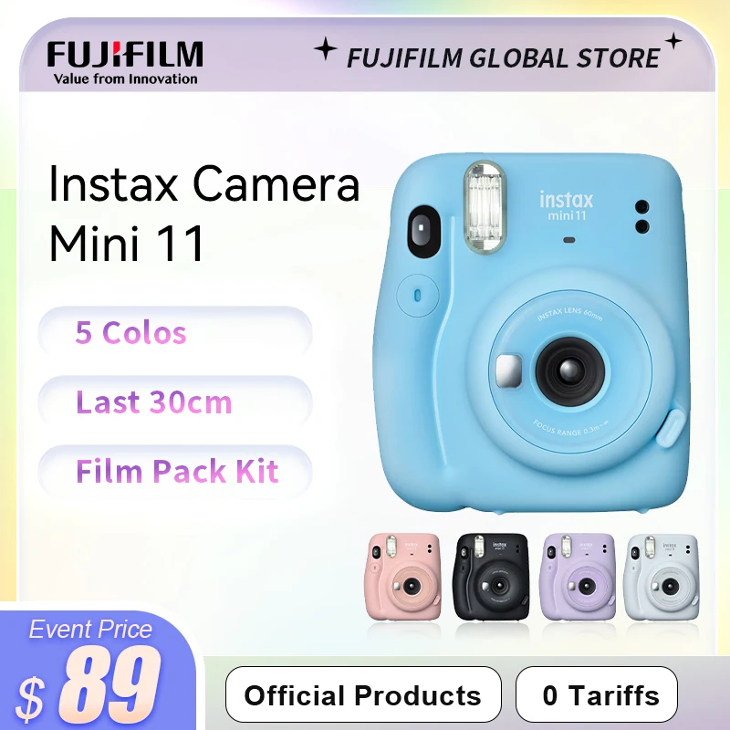 Fujifilm Instax Instant Camera Instax Mini 11 Children's Fashion Cute ...