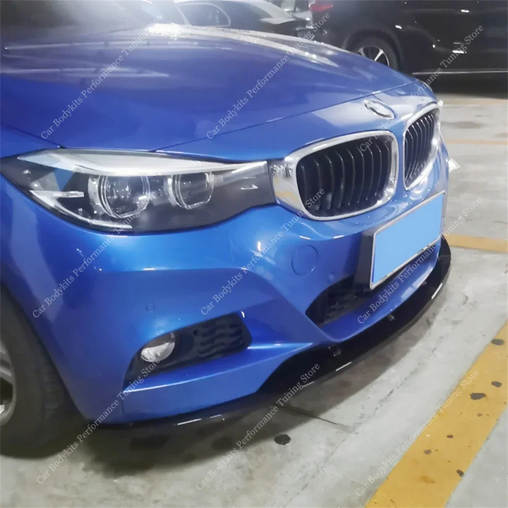 2Pcs Performance Front Bumper Lip Splitter For BMW F34 3 Series 320i ...