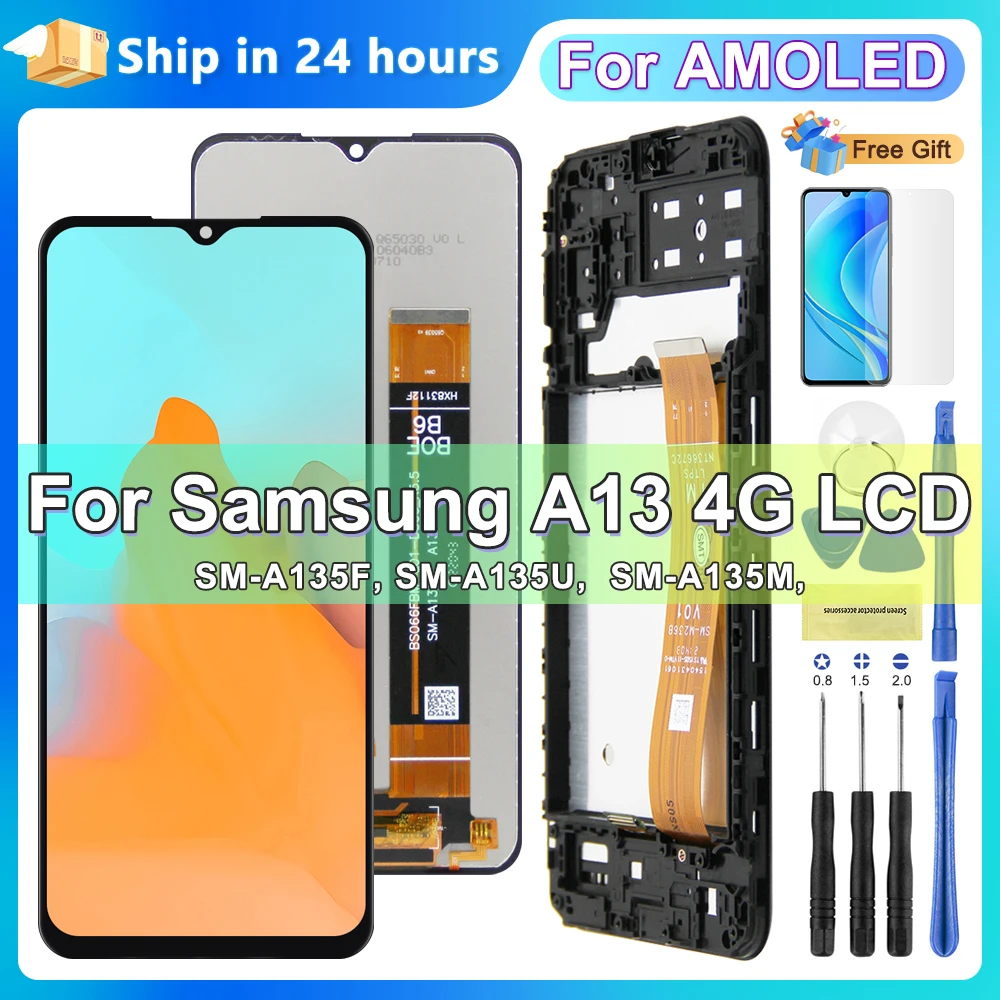 6-5-OLED-For-Samsung-Galaxy-A13-4G-Replacement-LCD-Display-For-Samsung ...