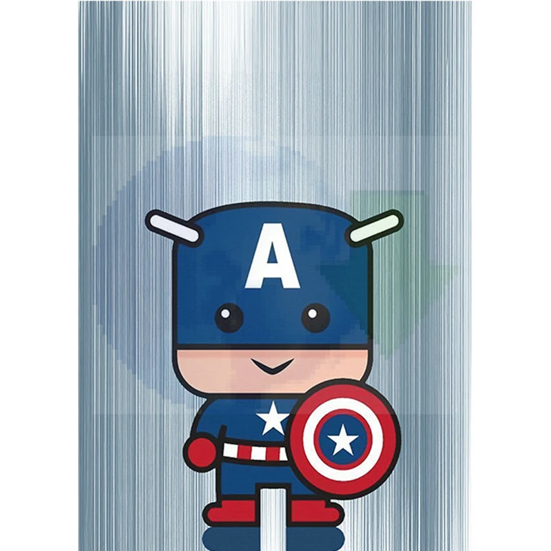 Baby Captain America Drawing