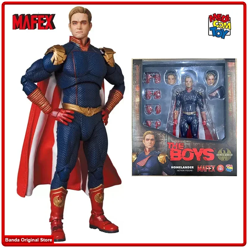 100-In-Stock-Original-Medicom-Toy-Mafex-151-MAFEX-Homelander-THE-BOYS ...