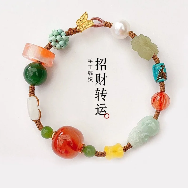 Pulseira-de-Jade-Natural-personalizada-para-Mulheres-Caba-a-Pixiu ...