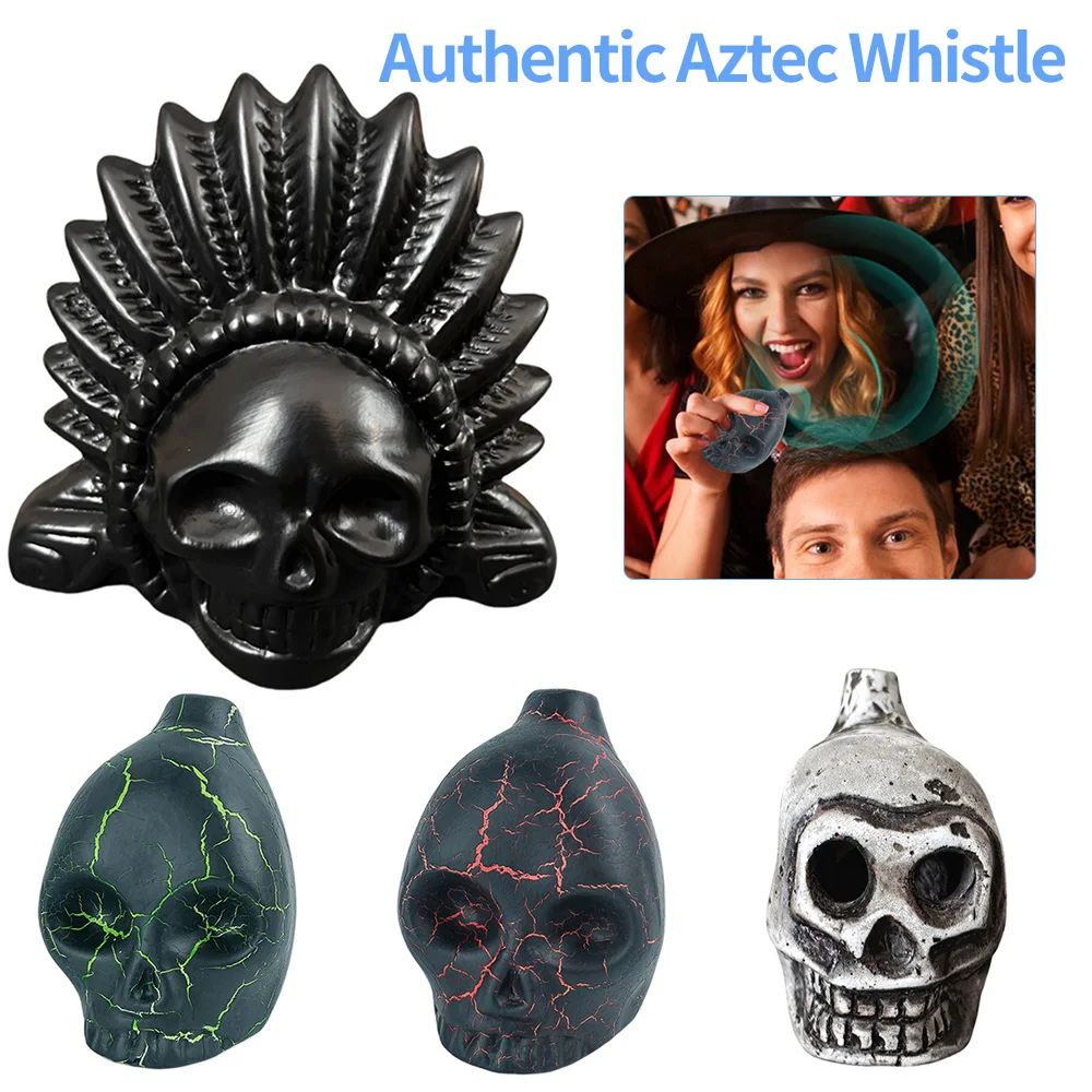 Halloween-Spooky-Aztec-Death-Whistle-Loud-Screaming-Aztec-War-Whistle ...